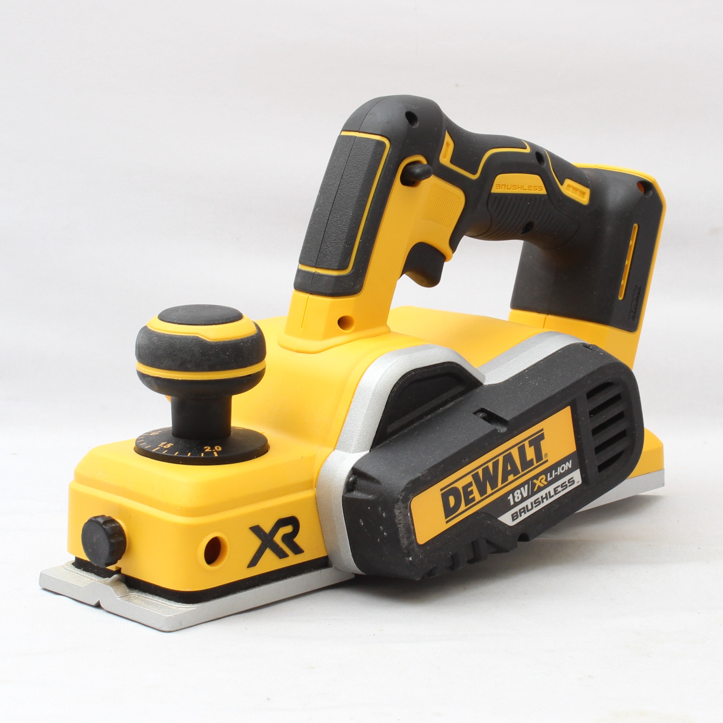 Used DeWalt XR DCP580 18v Cordless 2mm Brushless Planer - Body ONLY (U ...